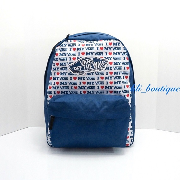 Vans | Bags | Nwt Vans Realm Backpack School Laptop Bag Vna3ui6uwf I ...
